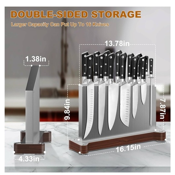 Kitchen | Double Sided Magnetic Knife Holder | Poshmark